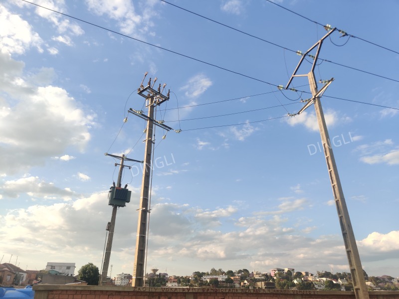 Dingli signed a contract for the supply of 10kV distribution line ...